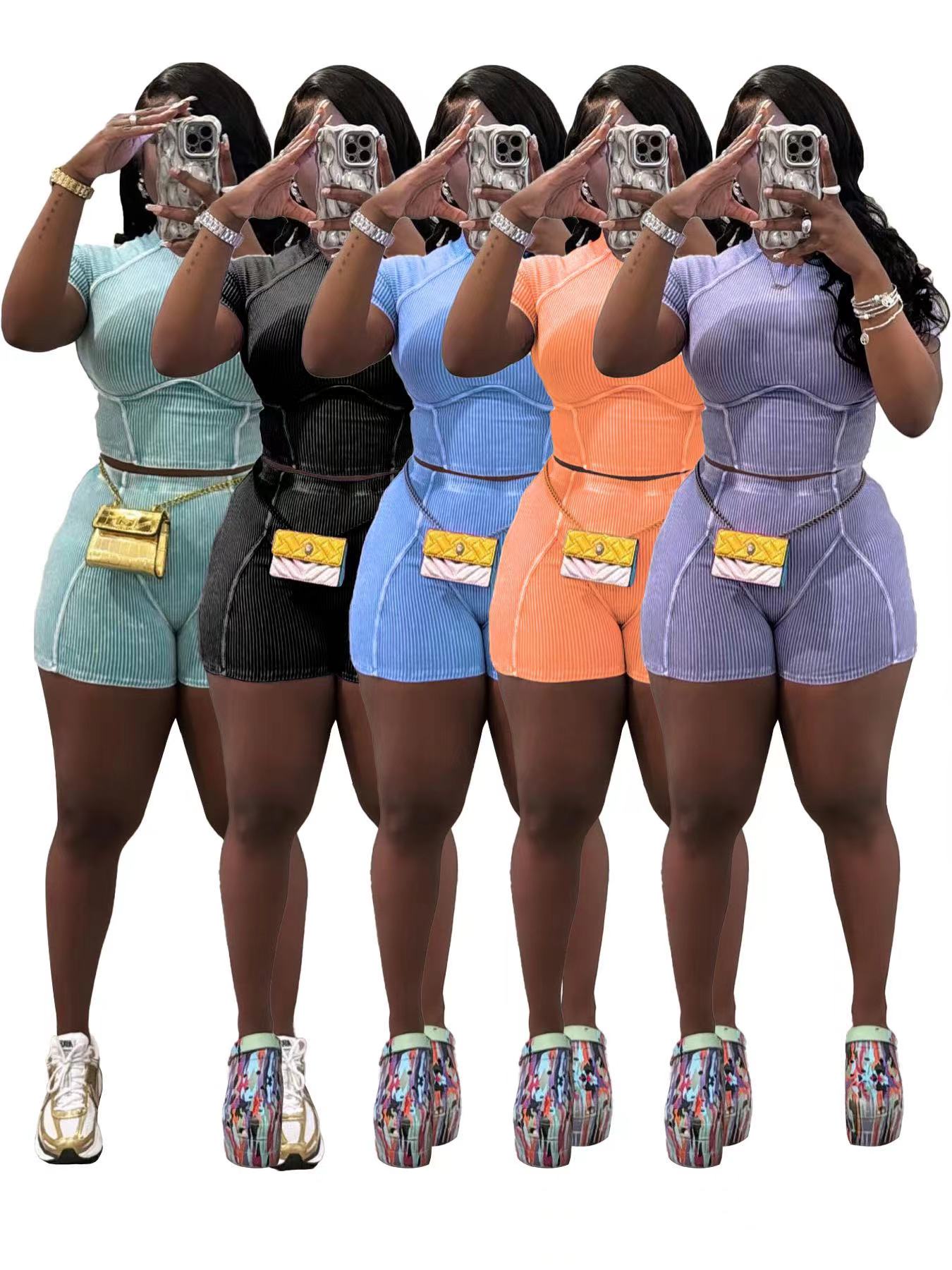 Wash threads and fade them to make old 2pc set(CL12207) – Helarocky